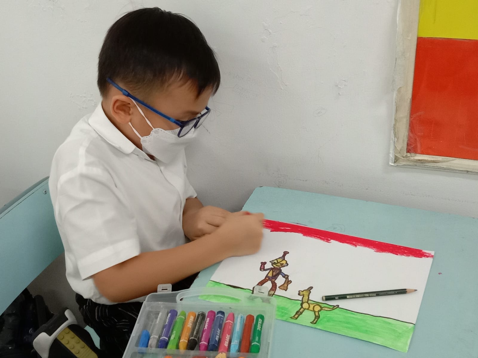 Primary 1 - Visual Arts : My Favourite Toy | Focus Independent School